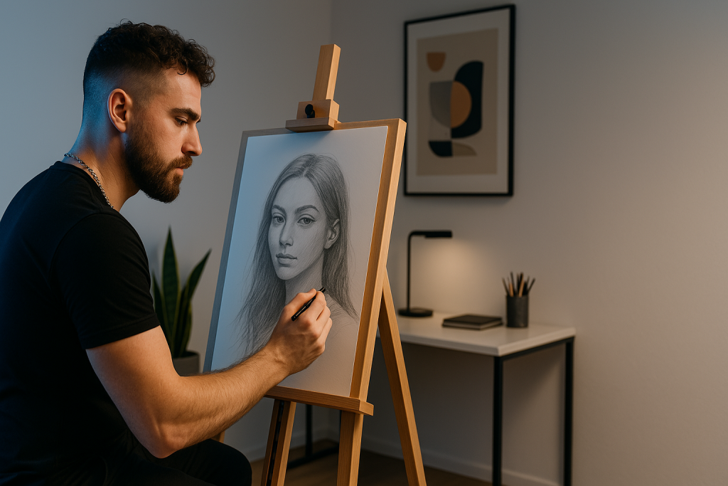L'Atelier de Tony | Art & Portraits | ACCUEIL - L'Atelier De Tony